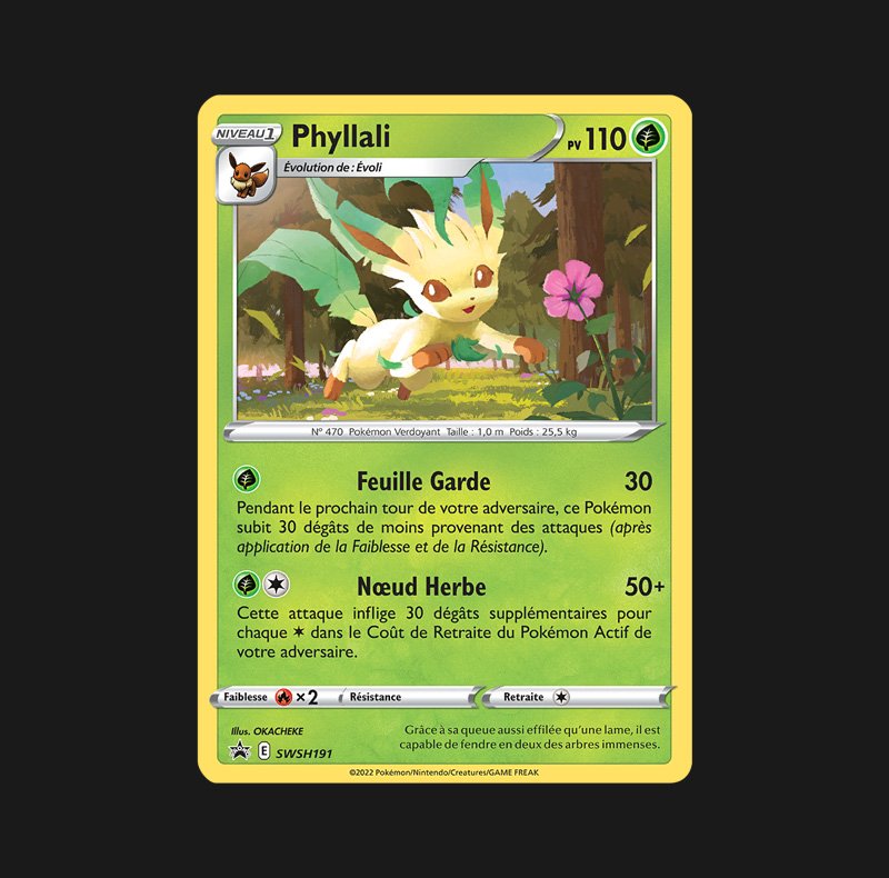 Phyllali SWSH191 - Carte Pokémon Promo SWSH
